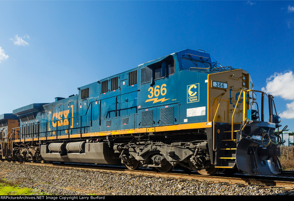 CSX 366 Chessie Emblem